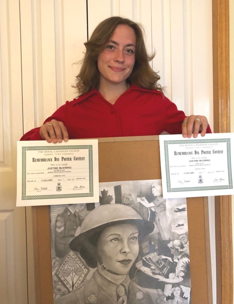 Local artist behind Strathmore Legion mural - StrathmoreNow.com - Local ...