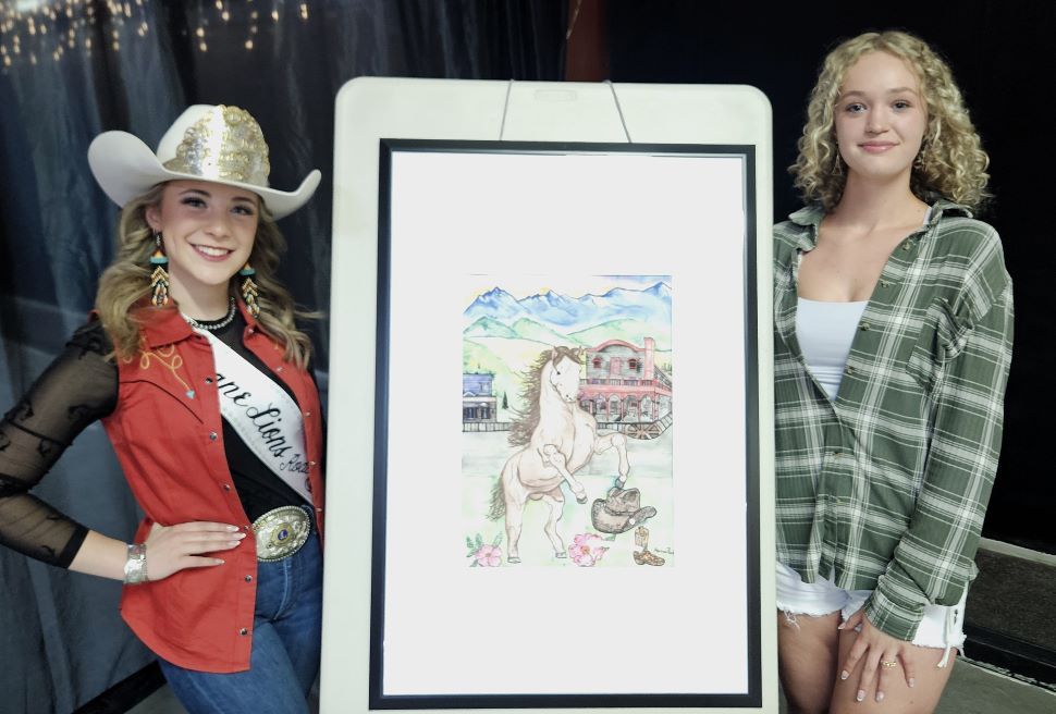 Art of Keely Wildman featured on limited edition Lions Rodeo poster ...