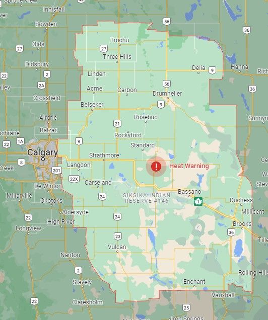 Heat warning for Strathmore and area - StrathmoreNow.com - Local news ...