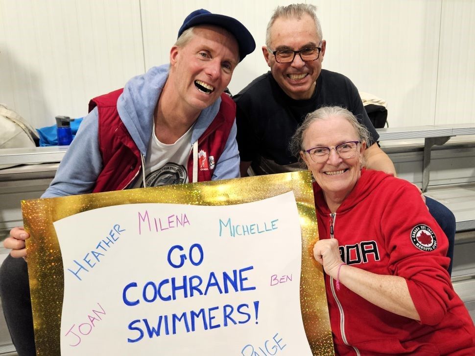 Celebrating masters swimming on Saturday - CochraneNow: Cochrane ...