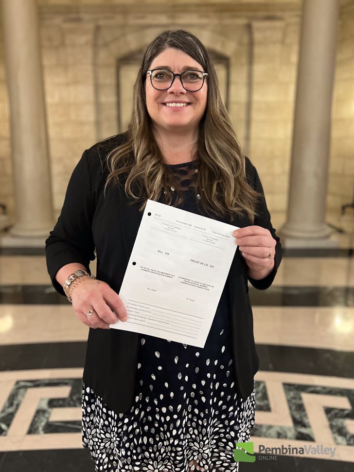 MLA for Morden-Winkler introduces first bill in the MB Legislature for ...