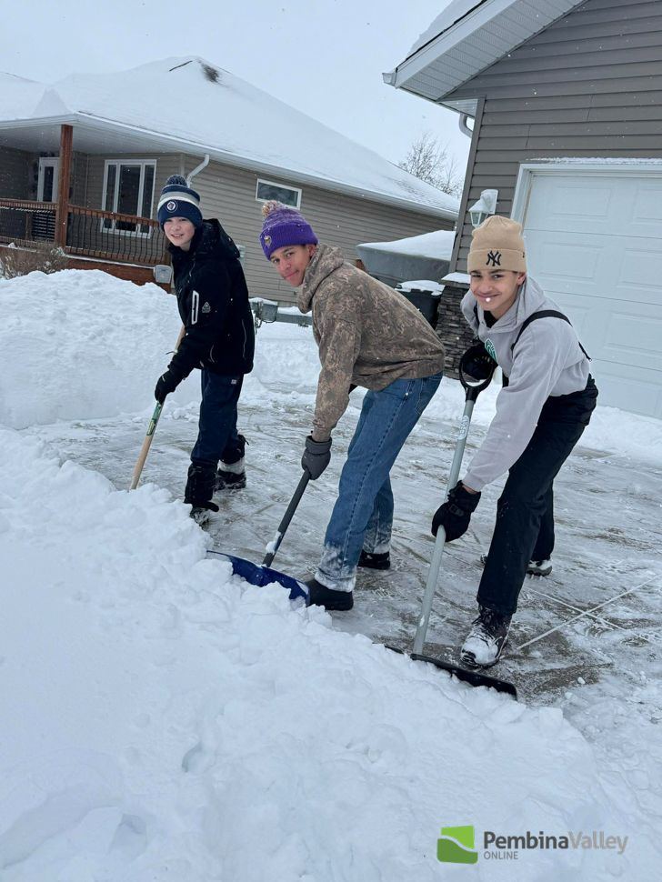 Snow days, sacrifice, and a village behind the Morden Eagles ...