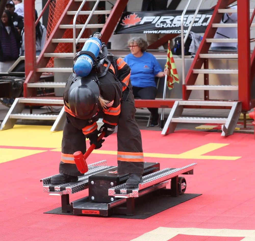 Okotoks Firefighters show their mettle at regional FireFit championship ...