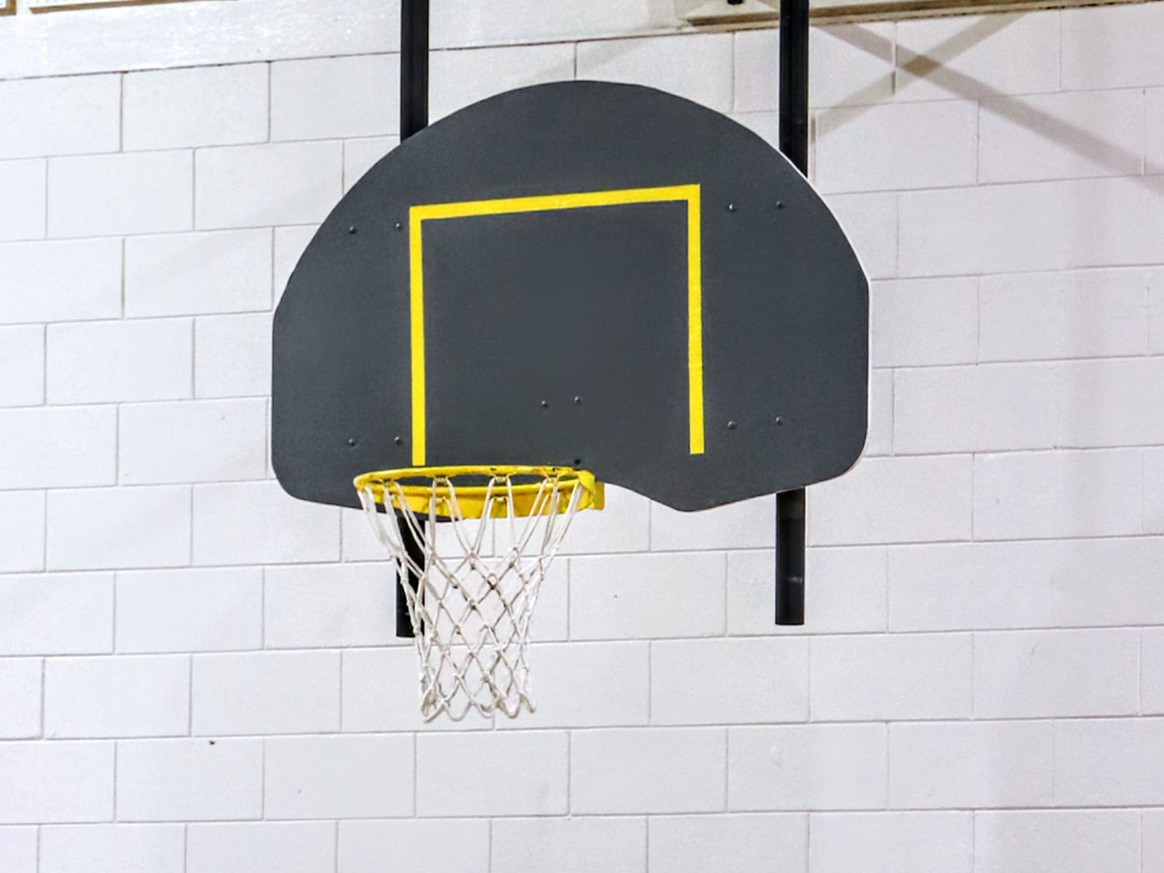 Austin Elementary swaps plywood for glass backboards - PortageOnline ...