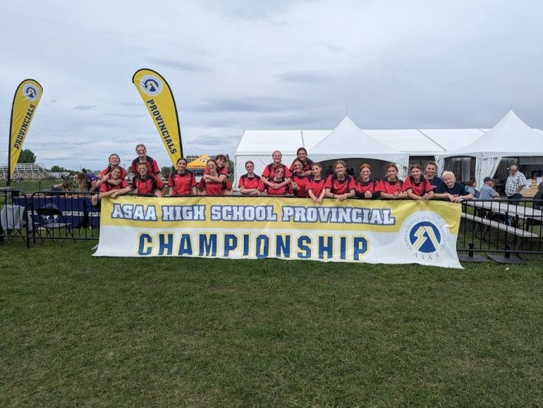Strathmore High School Girls Rugby 7's take home provincial title ...