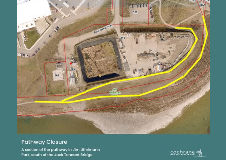 Flooding forces popular pathway to close in Cochrane - CochraneNow ...
