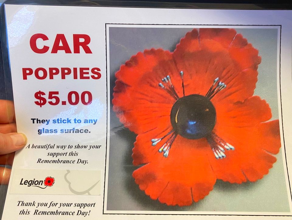Time to don your poppies - DiscoverWeyburn.com - Local news, Weather ...