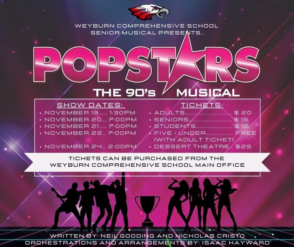 WCS students prepare to take the stage with 90's pop musical ...