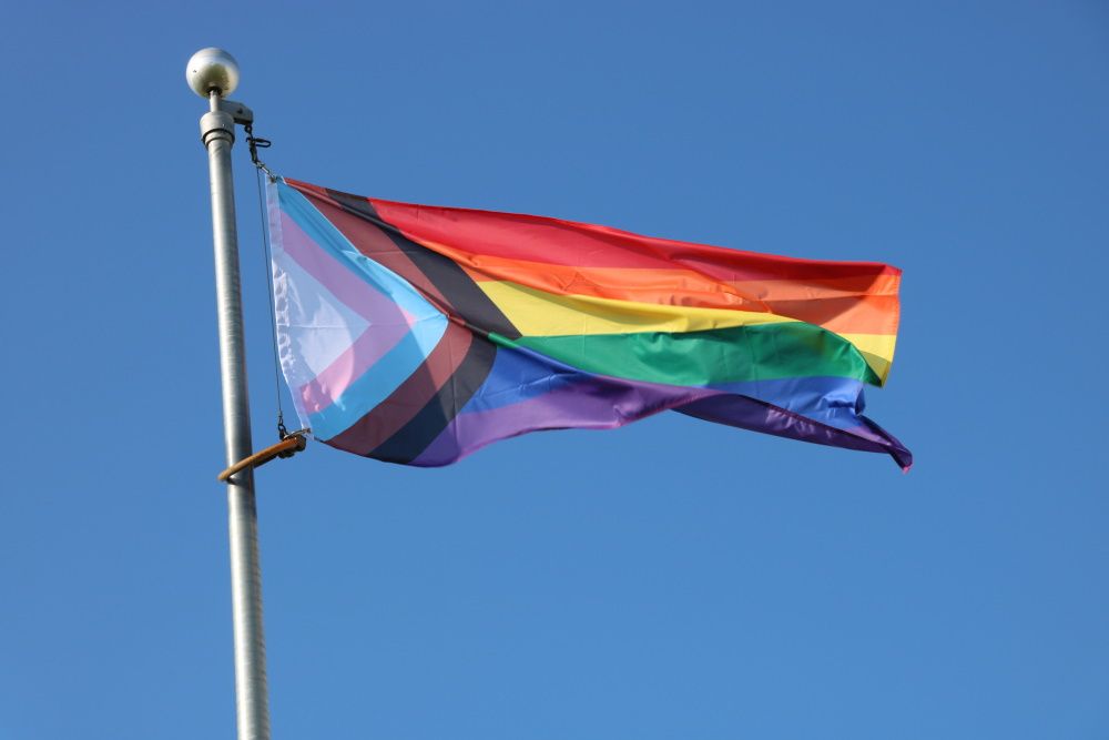 Progress Pride flag raised at 15 Wing Moose Jaw - DiscoverMooseJaw.com ...