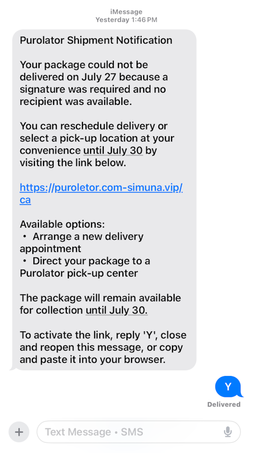 Scammed? Almost! A delivery text. A gut feeling. And a lesson learned ...