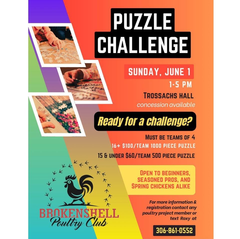 Brokenshell Multiple 4-H Club hosting puzzle challenge for poultry ...
