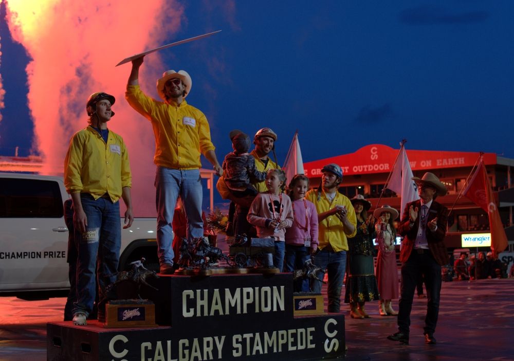 'Rangeland Rockstar' wins Calgary Stampede Chuckwagon races for the ...