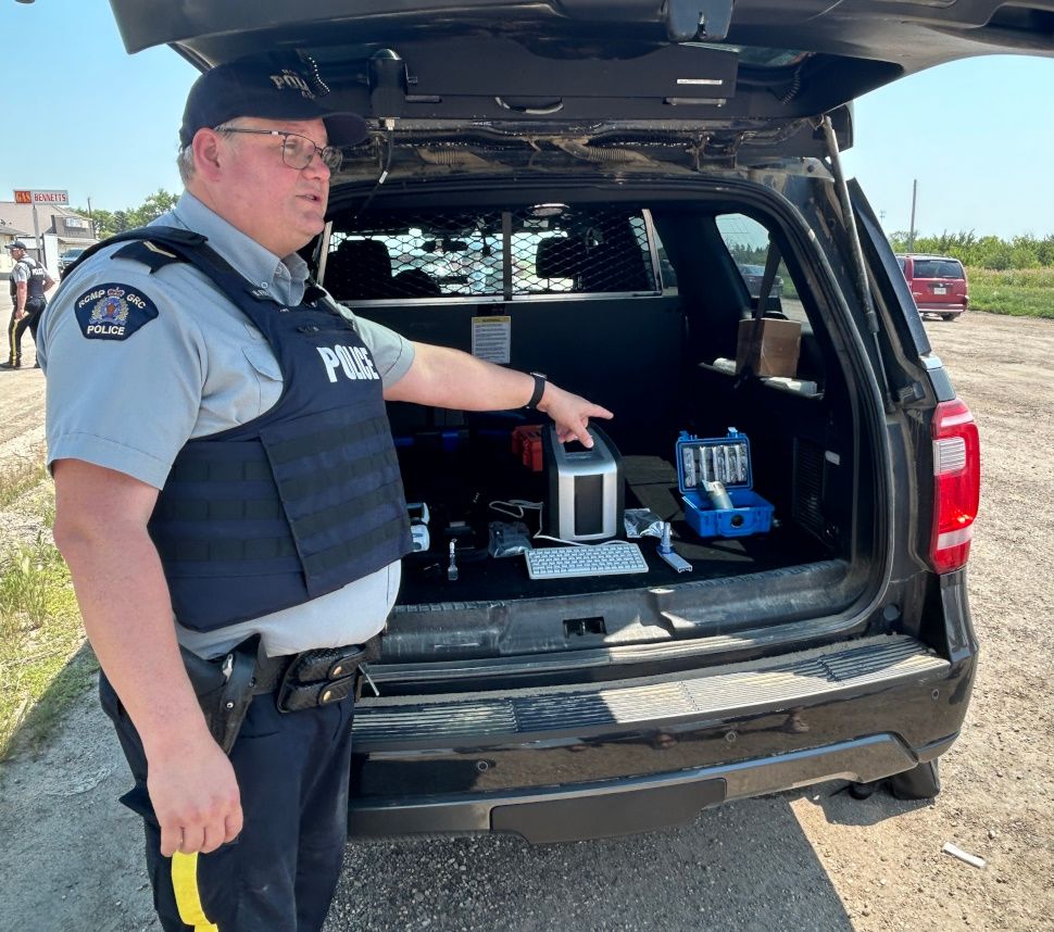 ‘Getting the message’: RCMP check stop held in Chamberlain ...
