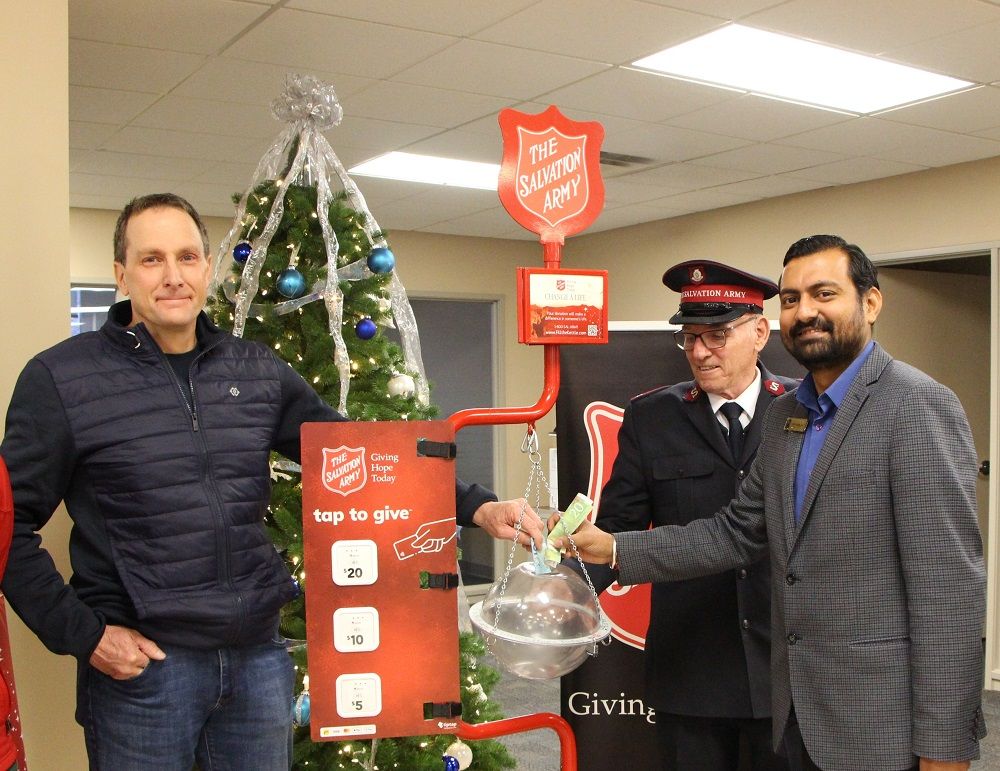 The Salvation Army's Christmas Kettle campaign is officially underway ...