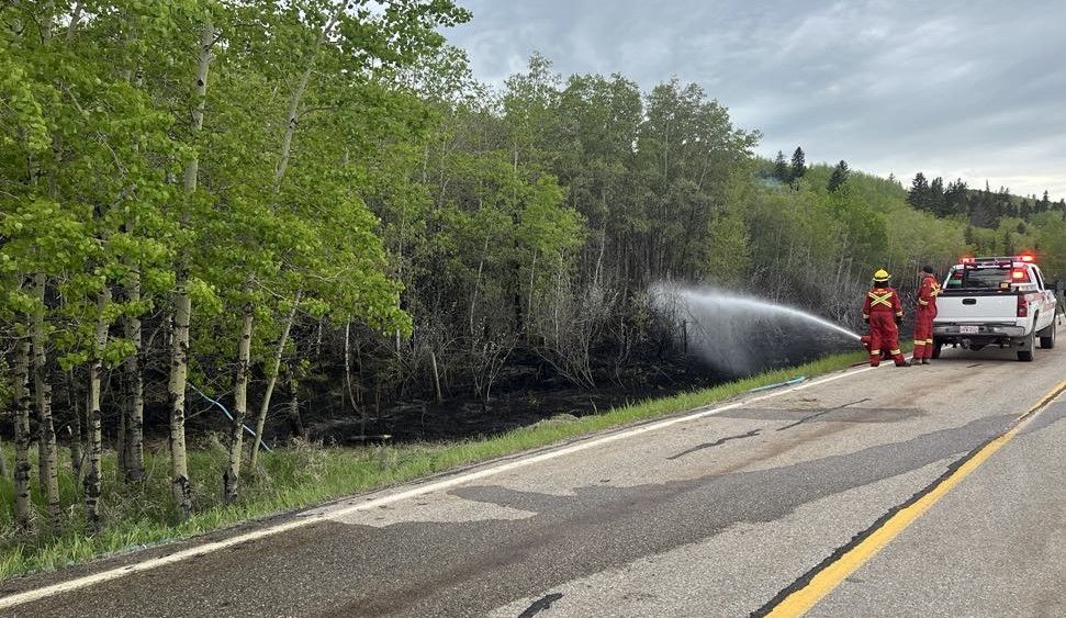 UPDATE: Springbank grassfire extinguished - CochraneNow: Cochrane ...