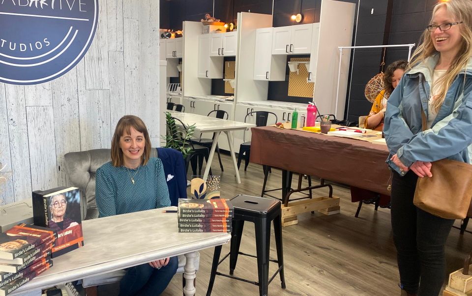 Local author signs books, explains self-publishing editing process ...