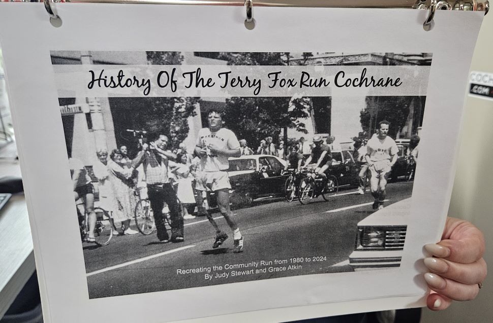 Cochrane's Terry Fox Run history documented in booklet - CochraneNow ...