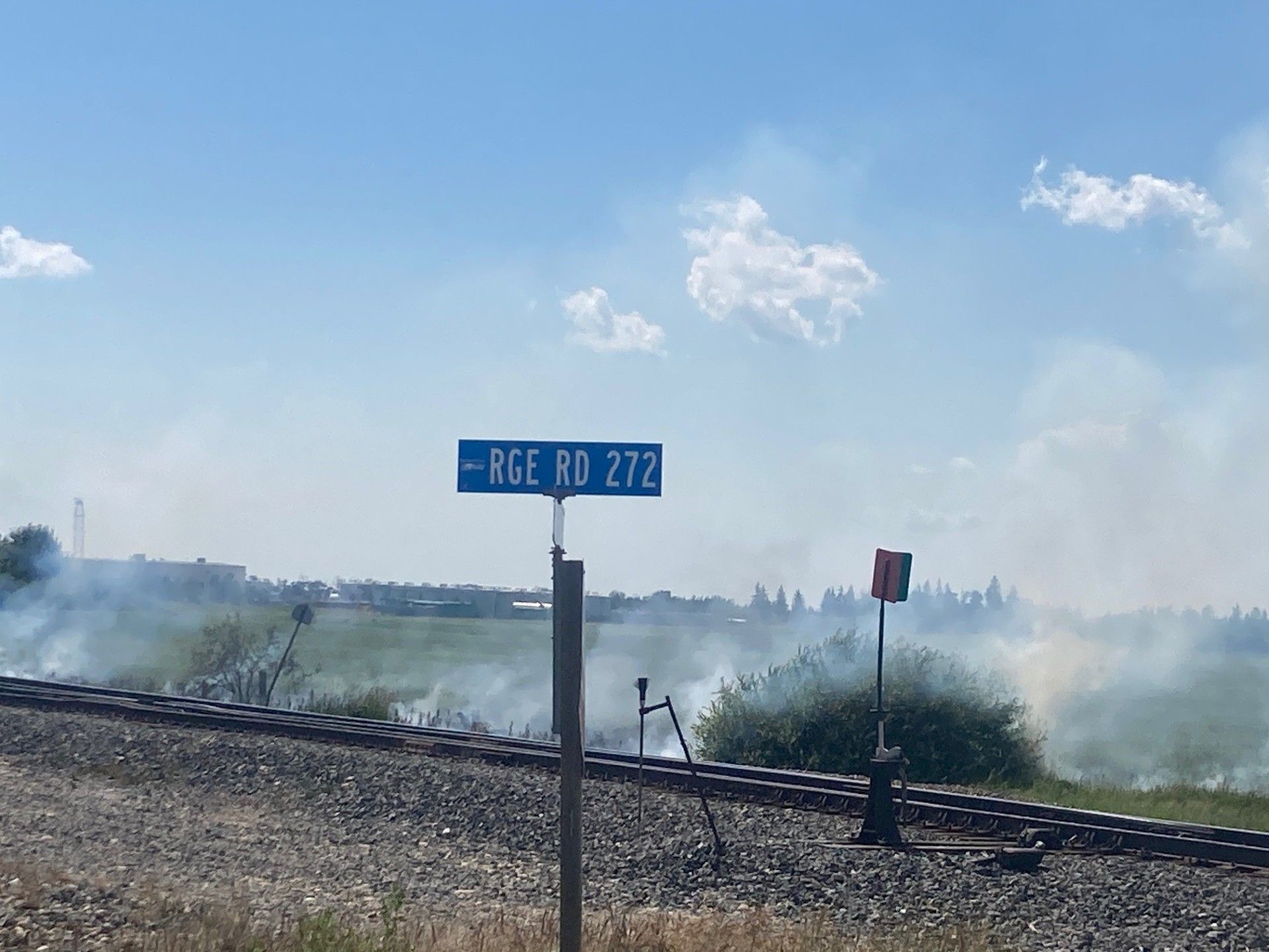 Fire crews respond to grass fires near Blackfalds ...