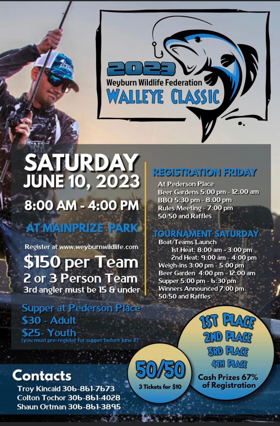 Second Annual Walleye Classic returning to Mainprize this weekend ...